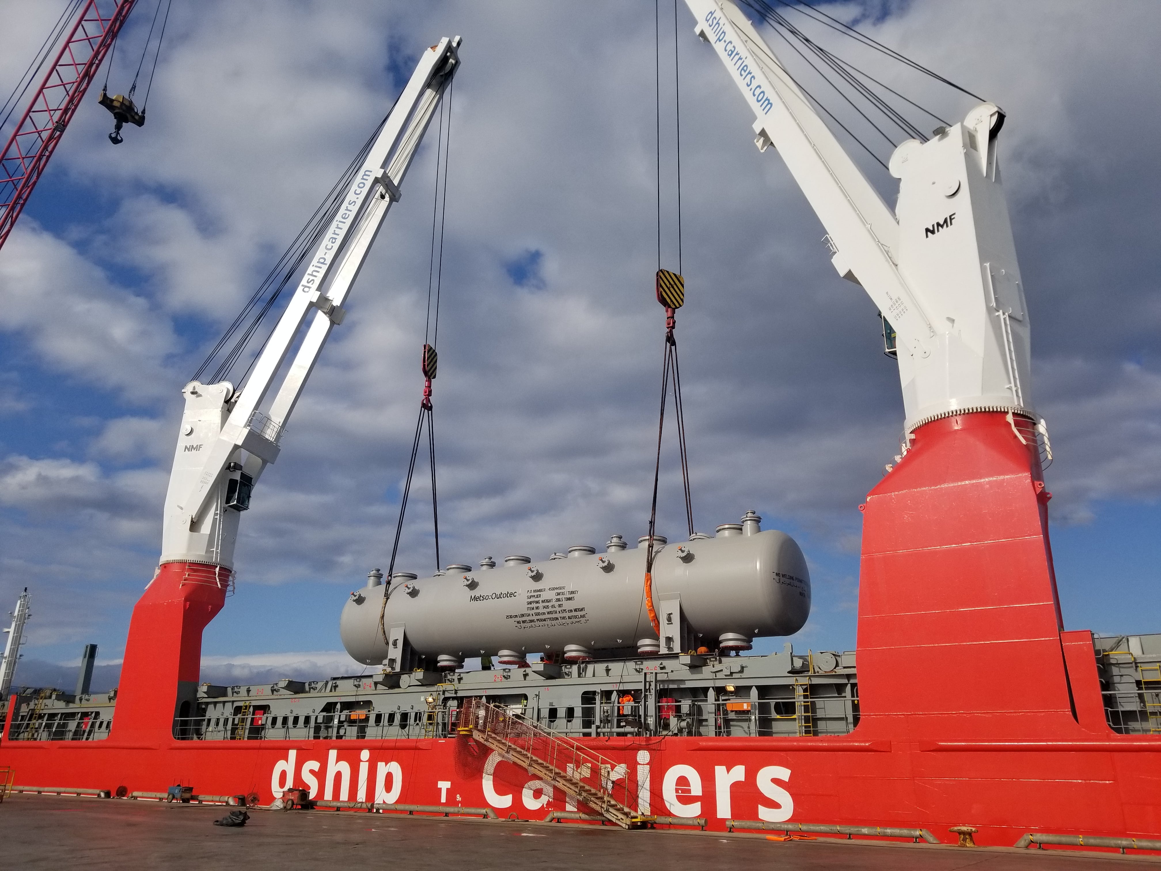 MV Alanis has been very well hosted by BATI Innovative Logistics ...